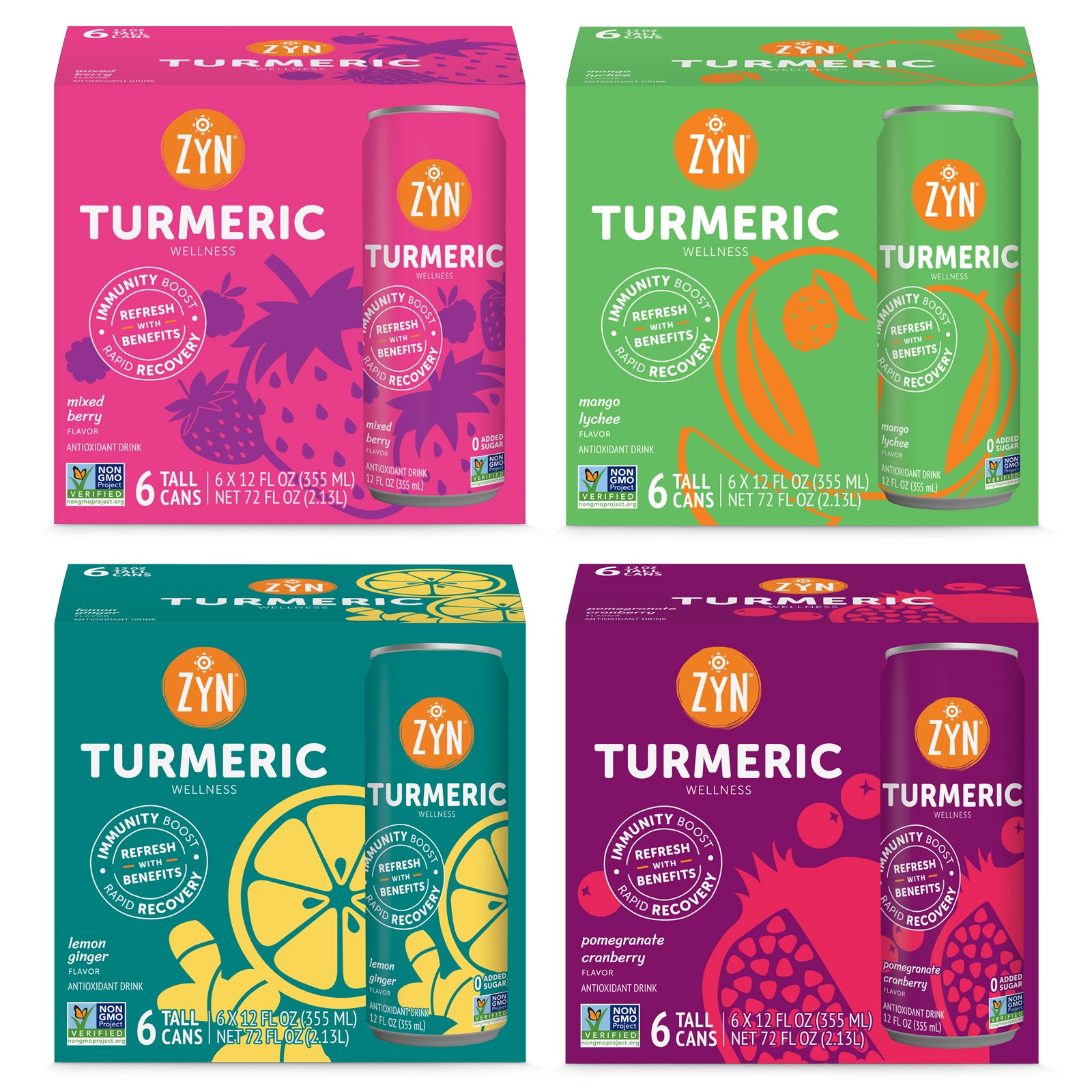 ZYN Drink Variety - 24 pack case - Drink ZYN